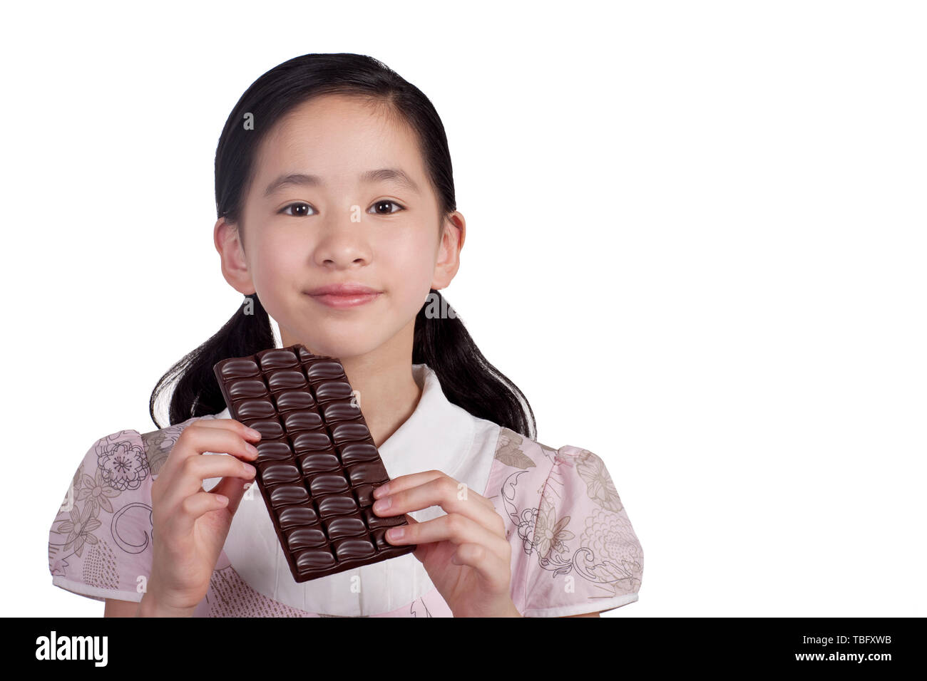 A girl's favorite food Stock Photo - Alamy