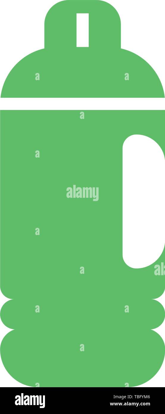 Bottle sign icon - Plastic bottle icon illustration Stock Vector Image ...