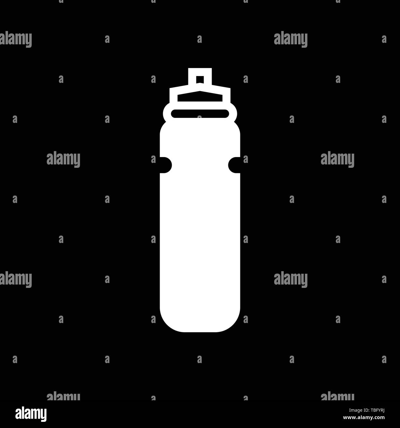Bottle sign icon - Plastic bottle icon illustration Stock Vector Image ...