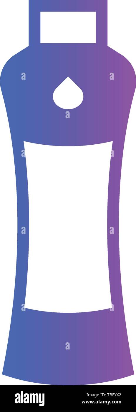 Bottle sign icon - Plastic bottle icon illustration Stock Vector Image ...