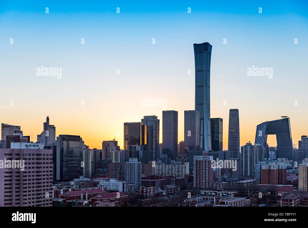Beijing financial international center hi-res stock photography and ...