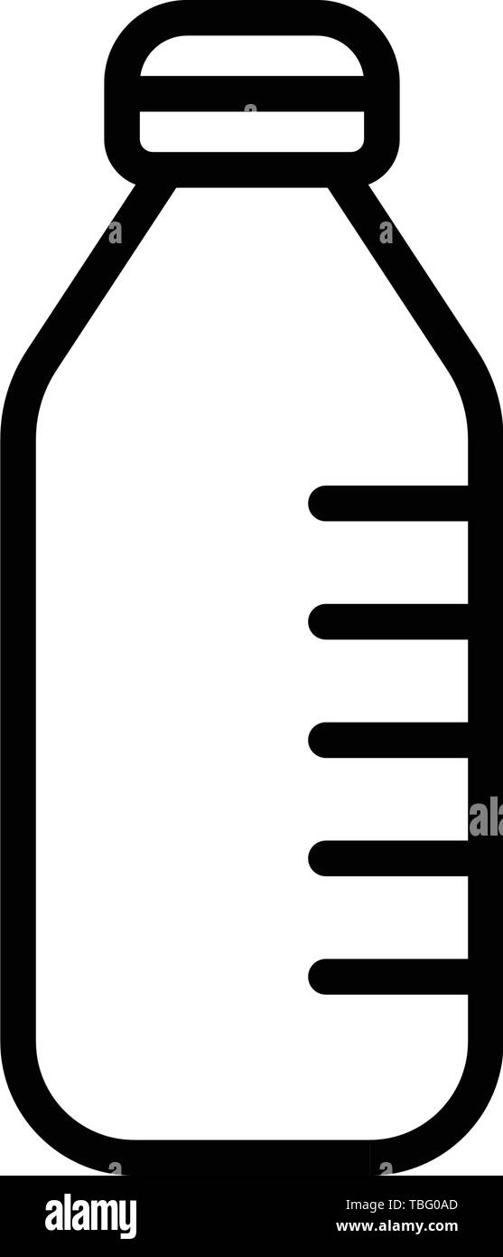 Bottle sign icon - Plastic bottle icon illustration Stock Vector Image ...
