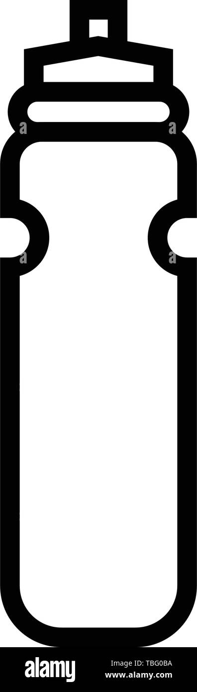 Bottle sign icon - Plastic bottle icon illustration Stock Vector Image ...