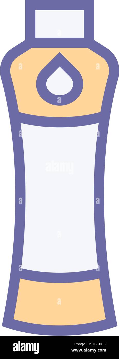 Bottle sign icon - Plastic bottle icon illustration Stock Vector Image ...