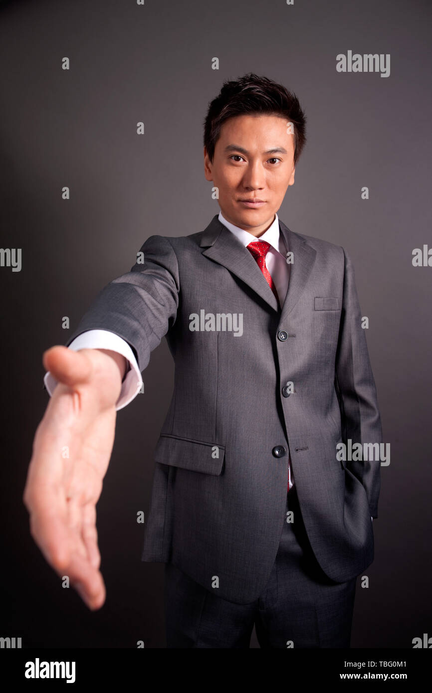 Business people's self-confidence in the workplace Stock Photo - Alamy