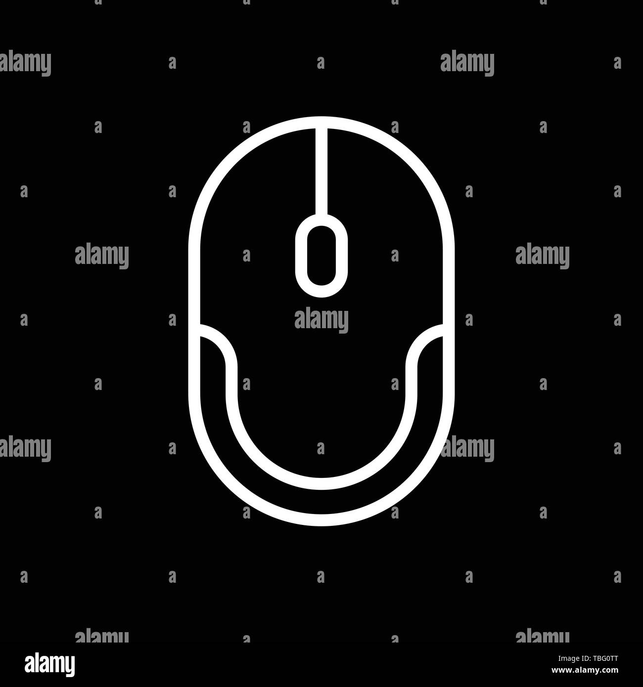 Computer mouse sign Black and White Stock Photos & Images - Alamy