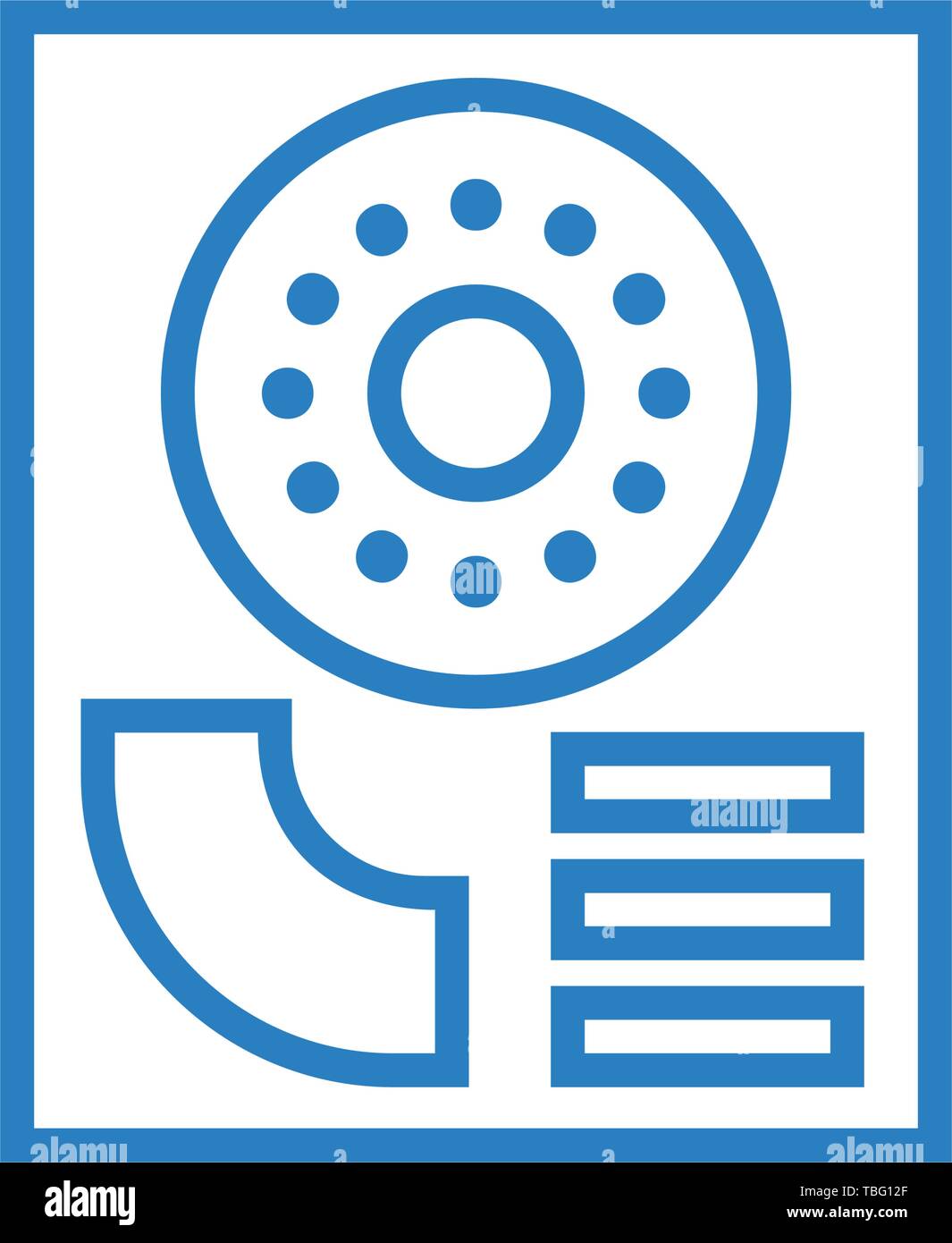 Computer hard disk icon - vector Stock Vector Image & Art - Alamy