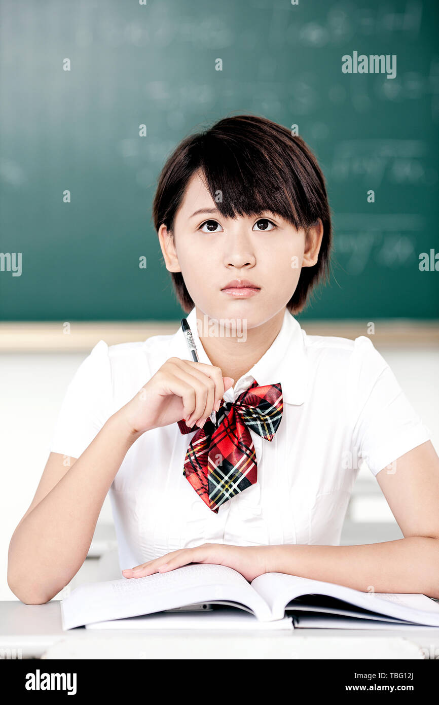 High school students' faces Stock Photo - Alamy