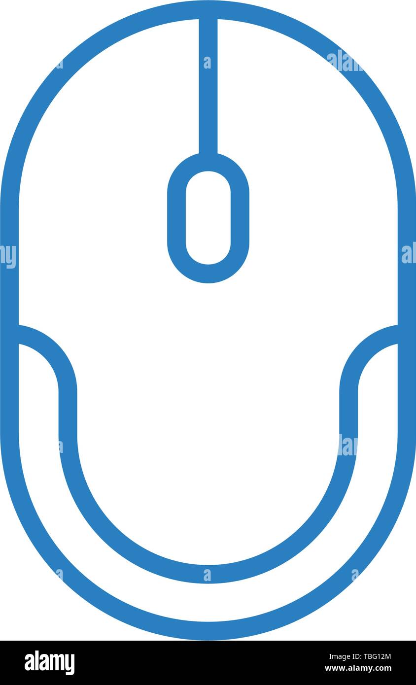 Computer Mouse Icon - Mouse sign vector Stock Vector Image & Art - Alamy
