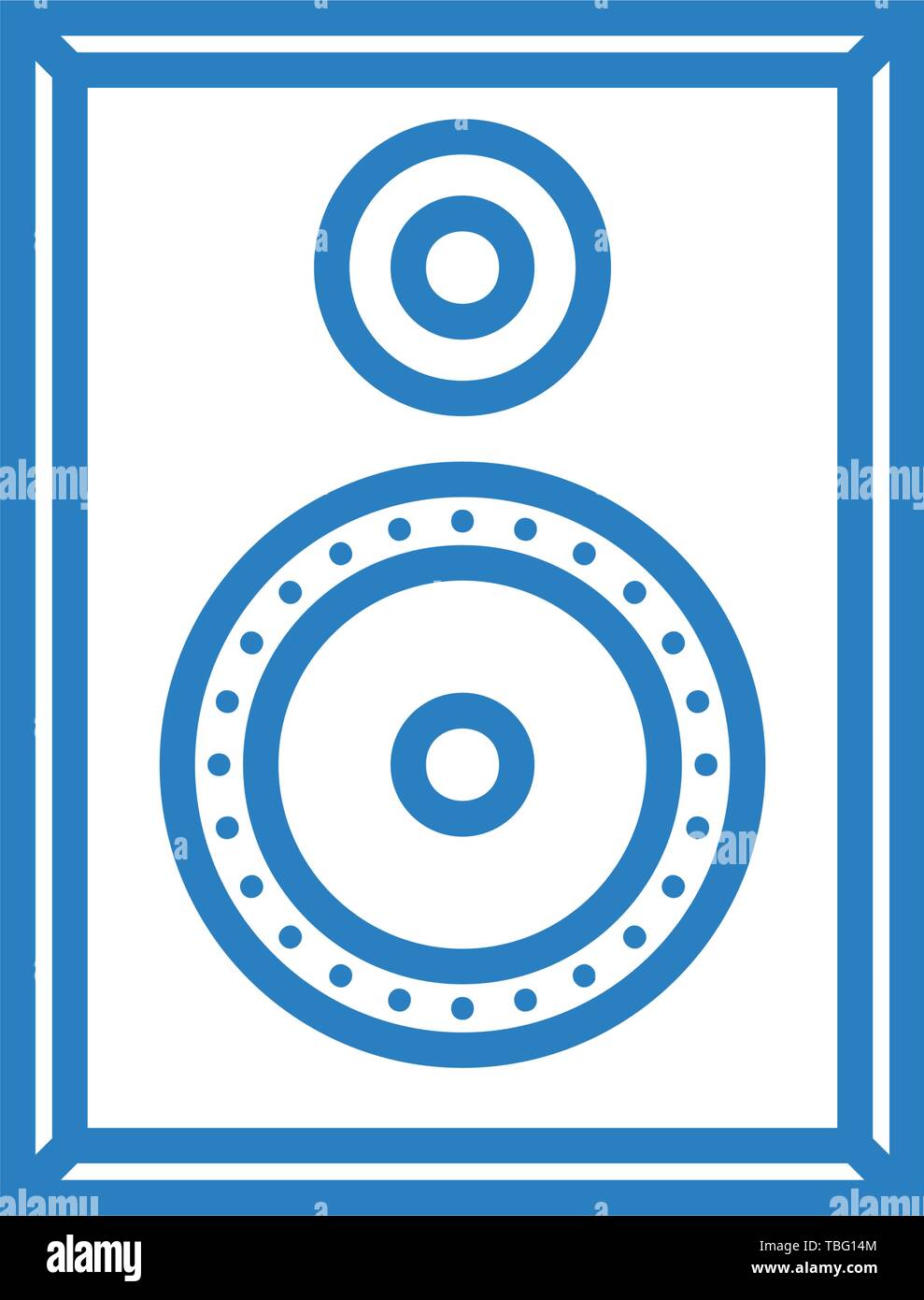 Speaker icon vector - Computer speaker sign Stock Vector Image & Art ...