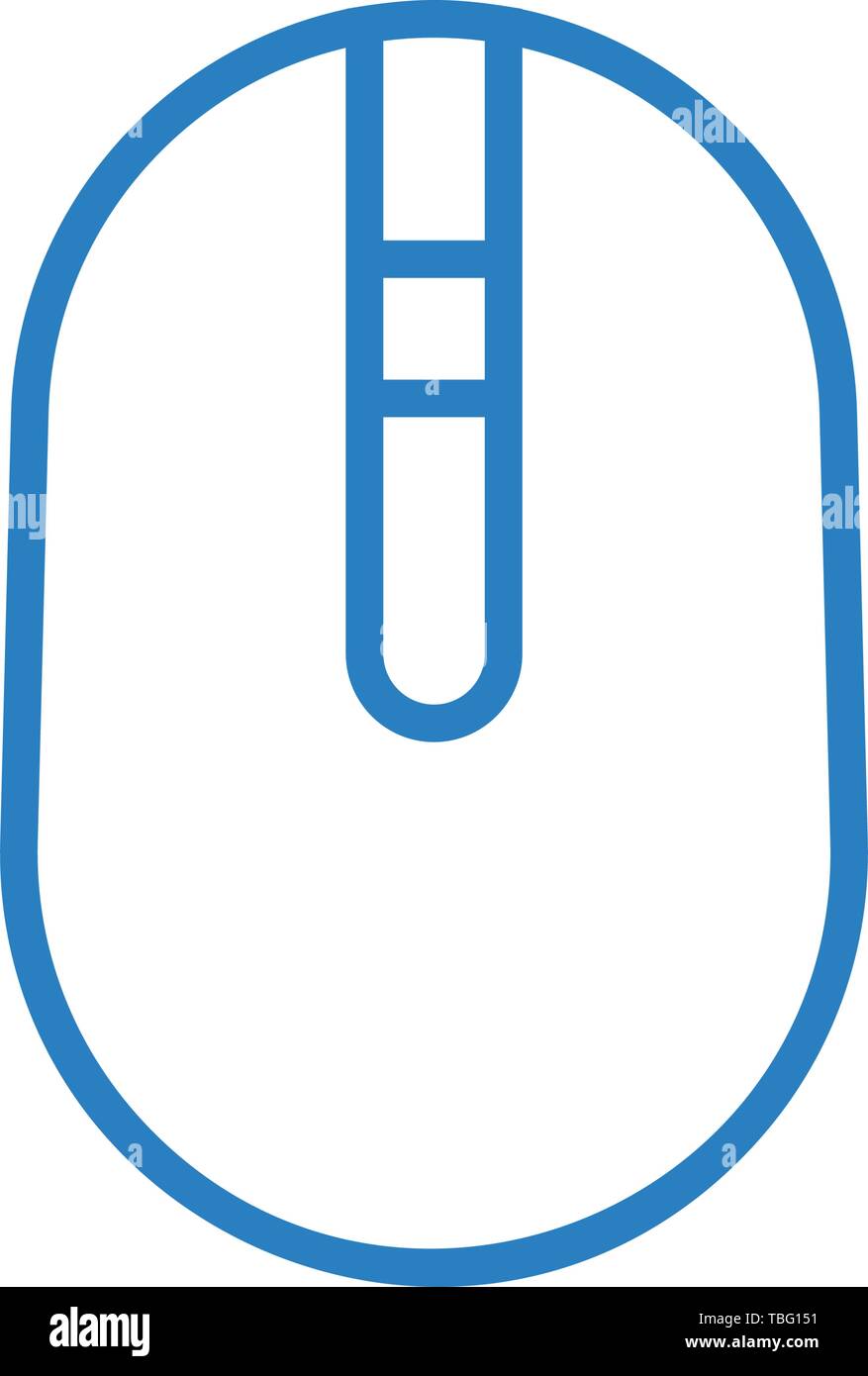 Computer Mouse Icon - Mouse sign vector Stock Vector Image & Art - Alamy