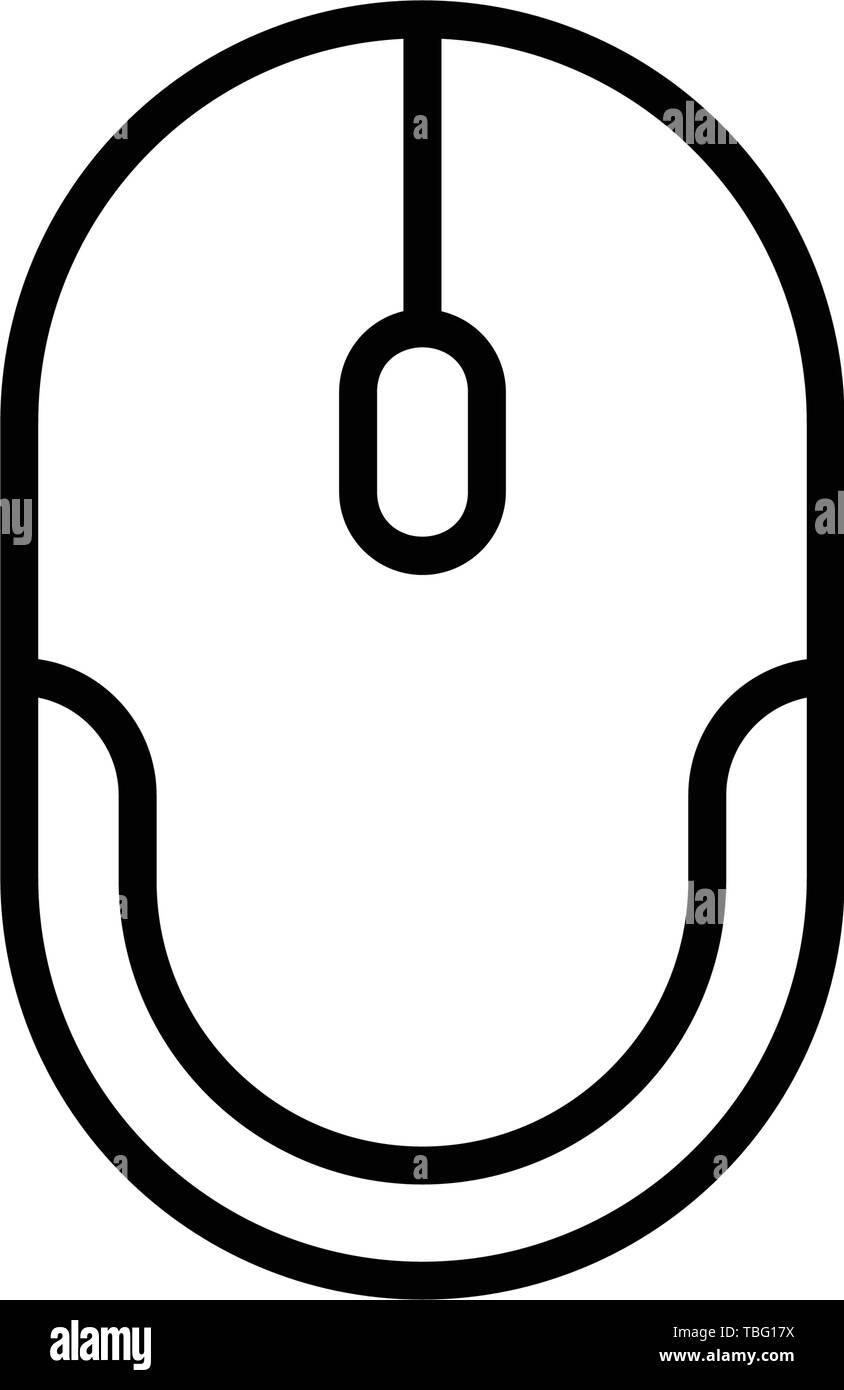 Computer mouse sign Black and White Stock Photos & Images - Alamy