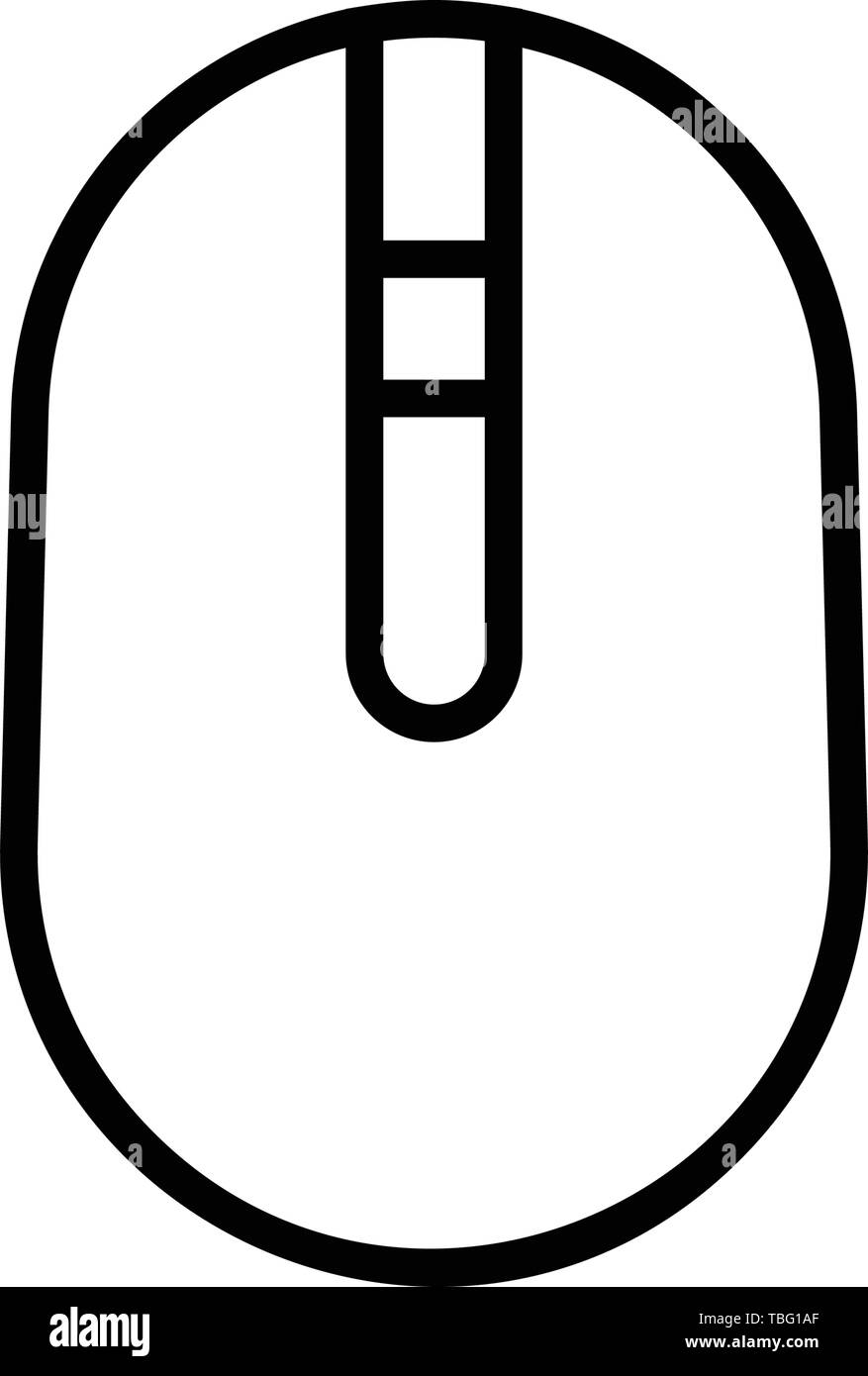 Computer Mouse Icon - Mouse sign vector Stock Vector Image & Art - Alamy