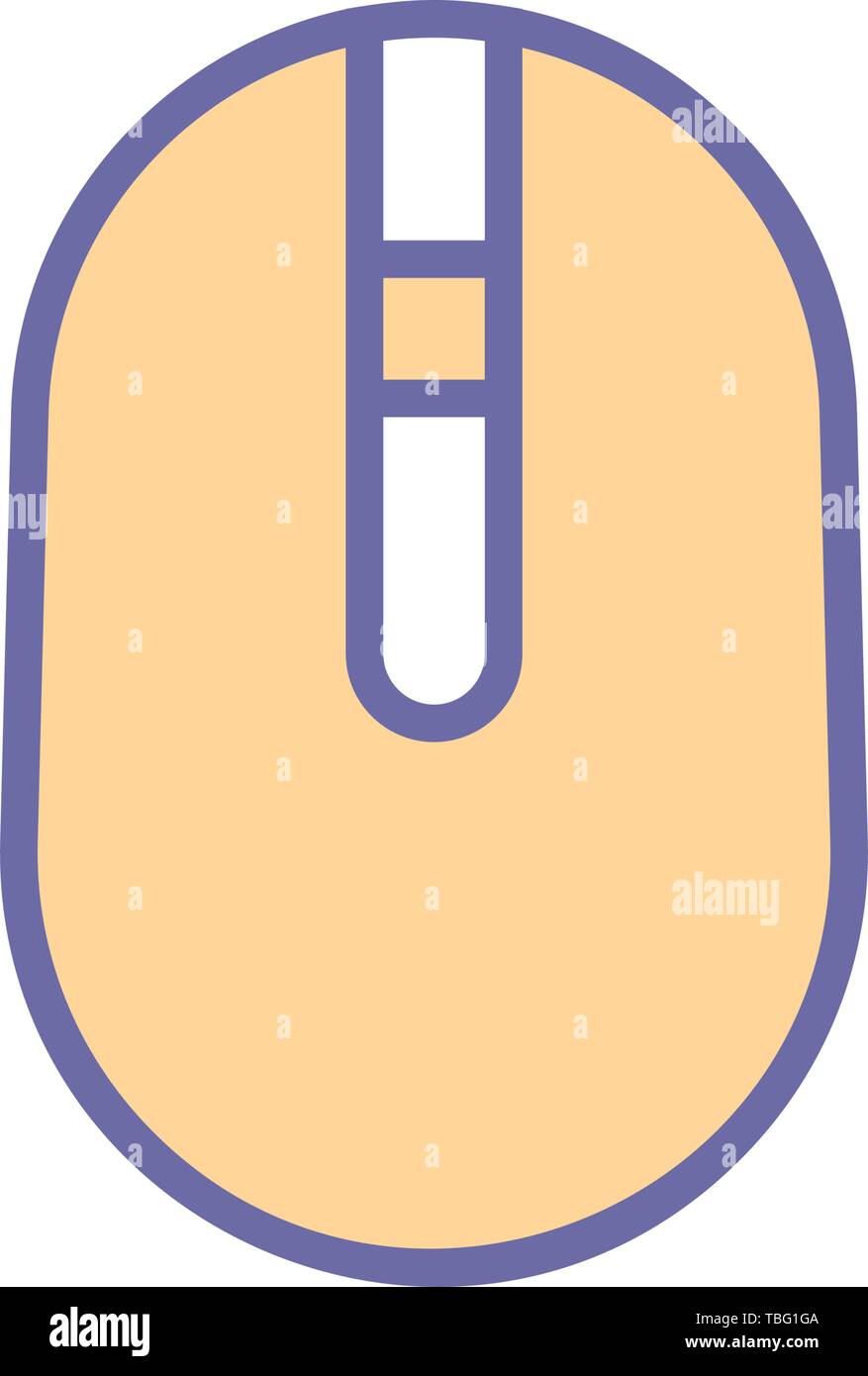 Computer Mouse Icon - Mouse sign vector Stock Vector Image & Art - Alamy