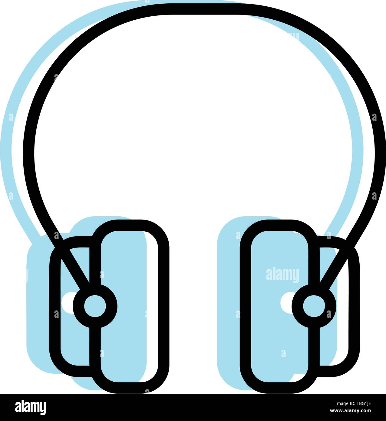 Headset sign Stock Vector Images - Alamy