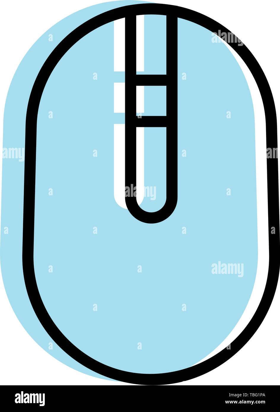 Computer Mouse Icon - Mouse sign vector Stock Vector Image & Art - Alamy