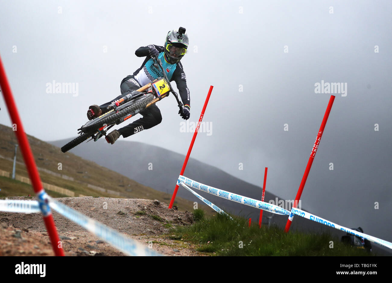 Great Britain's Danny Hart during a practice session for the UCI ...