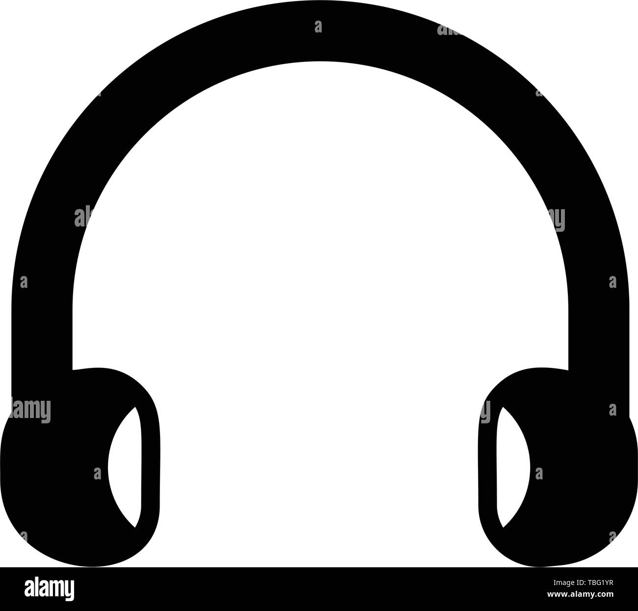 Headset sign Black and White Stock Photos & Images - Alamy