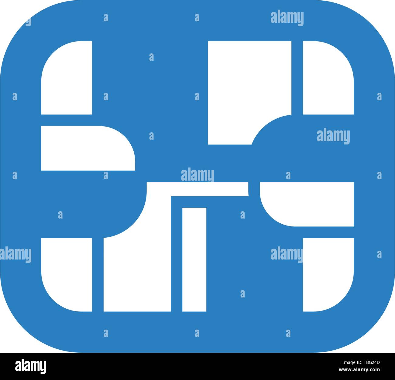 Computer chip icon - Chip sign Stock Vector Image & Art - Alamy