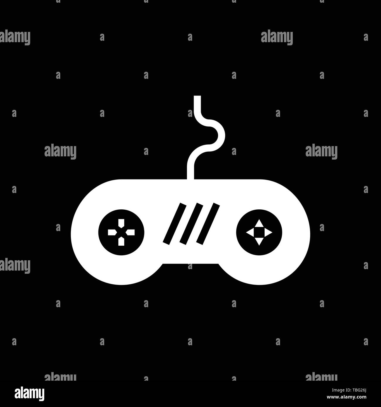 game controller sign - Video game controller icon Stock Vector Image ...