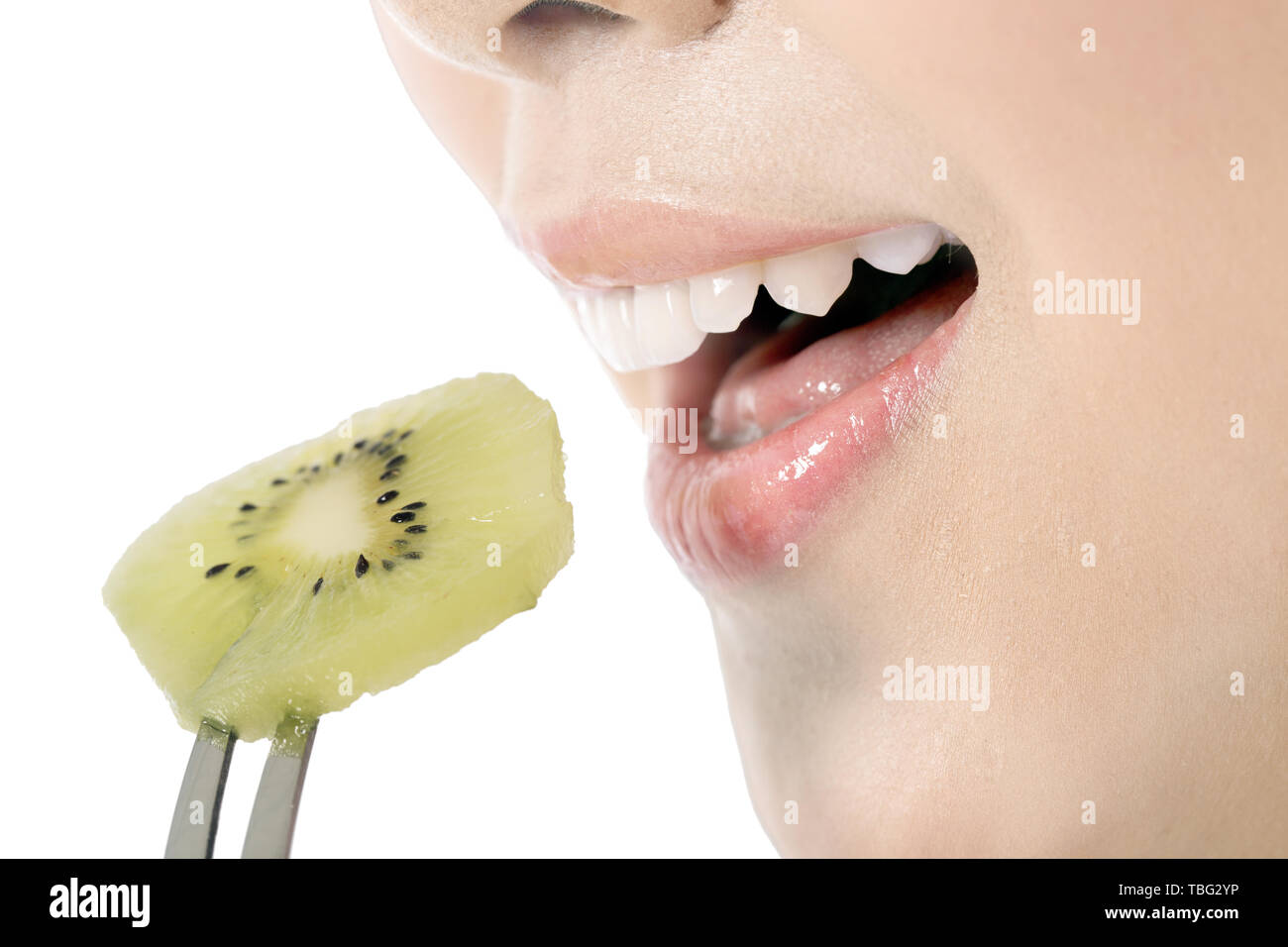 Man fruit lips hi-res stock photography and images - Alamy