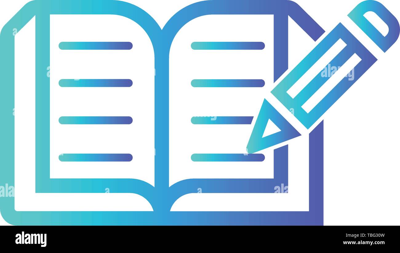 Pencil and pad Stock Vector Images - Alamy