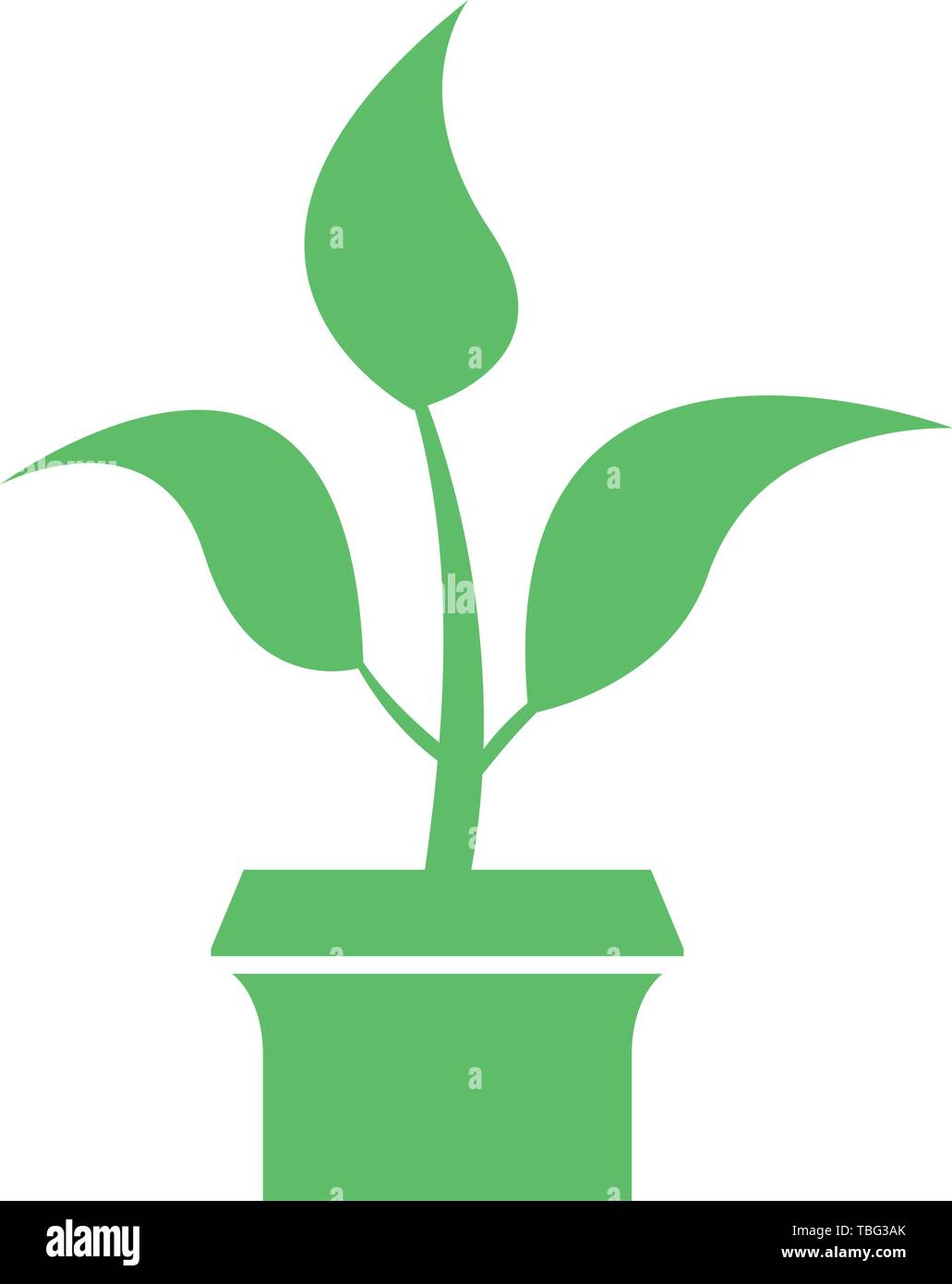 Growth concept icon - tree vector icon Stock Vector Image & Art - Alamy