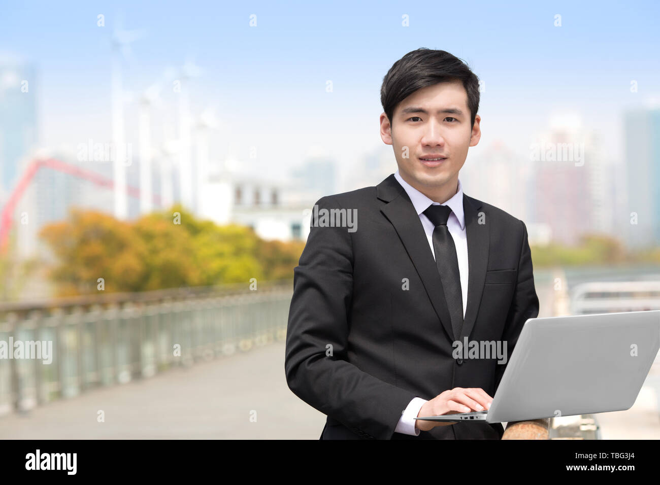 Business men dream of the future Stock Photo - Alamy