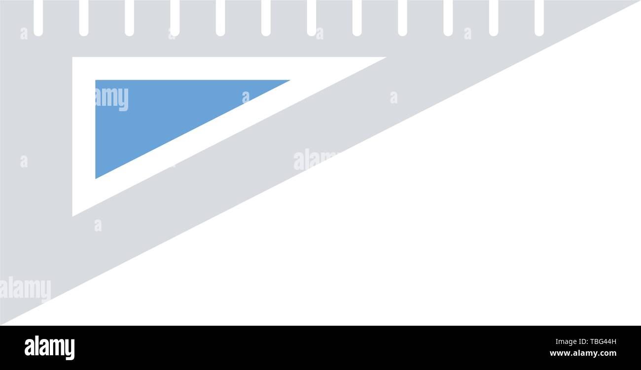 Triangular rule icon - vector Stock Vector Image & Art - Alamy