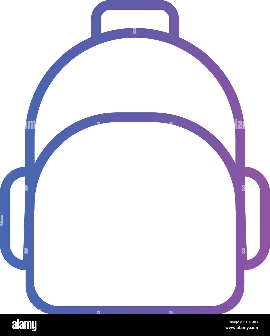 Bag sign icon vector - Backpack sign Stock Vector Image & Art - Alamy