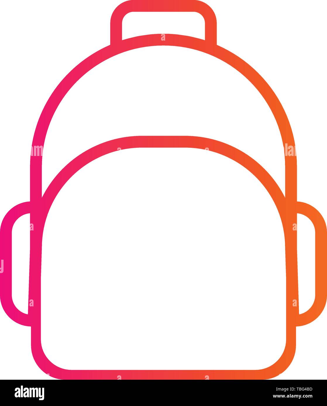 Bag sign icon vector - Backpack sign Stock Vector Image & Art - Alamy