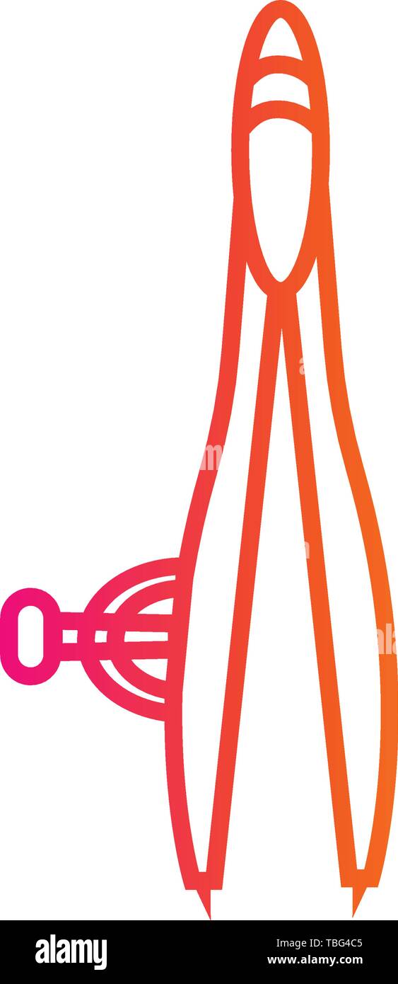 Geometry compasses sign icon - vector Stock Vector Image & Art - Alamy