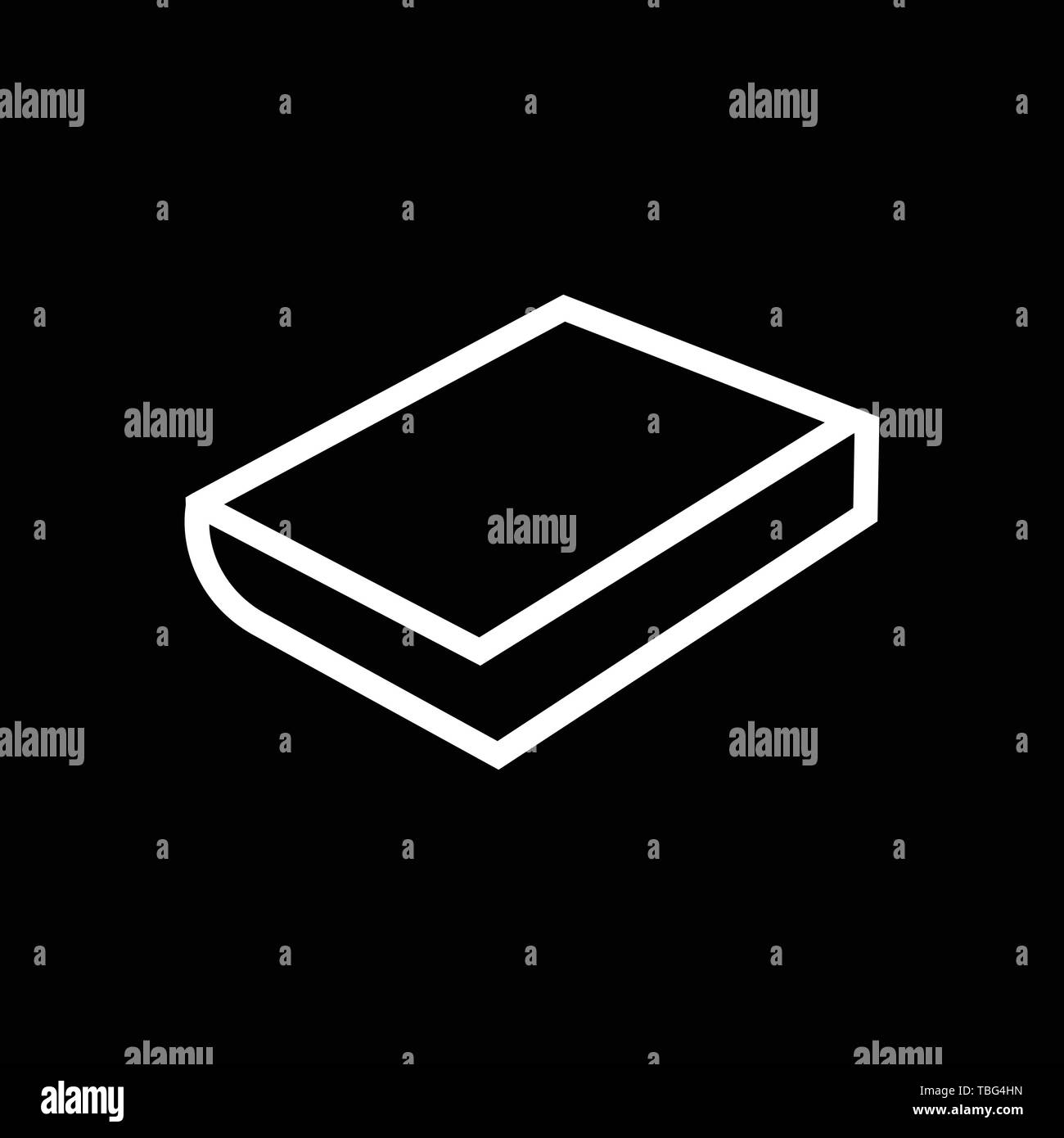 Book sign icon - vector Stock Vector Image & Art - Alamy