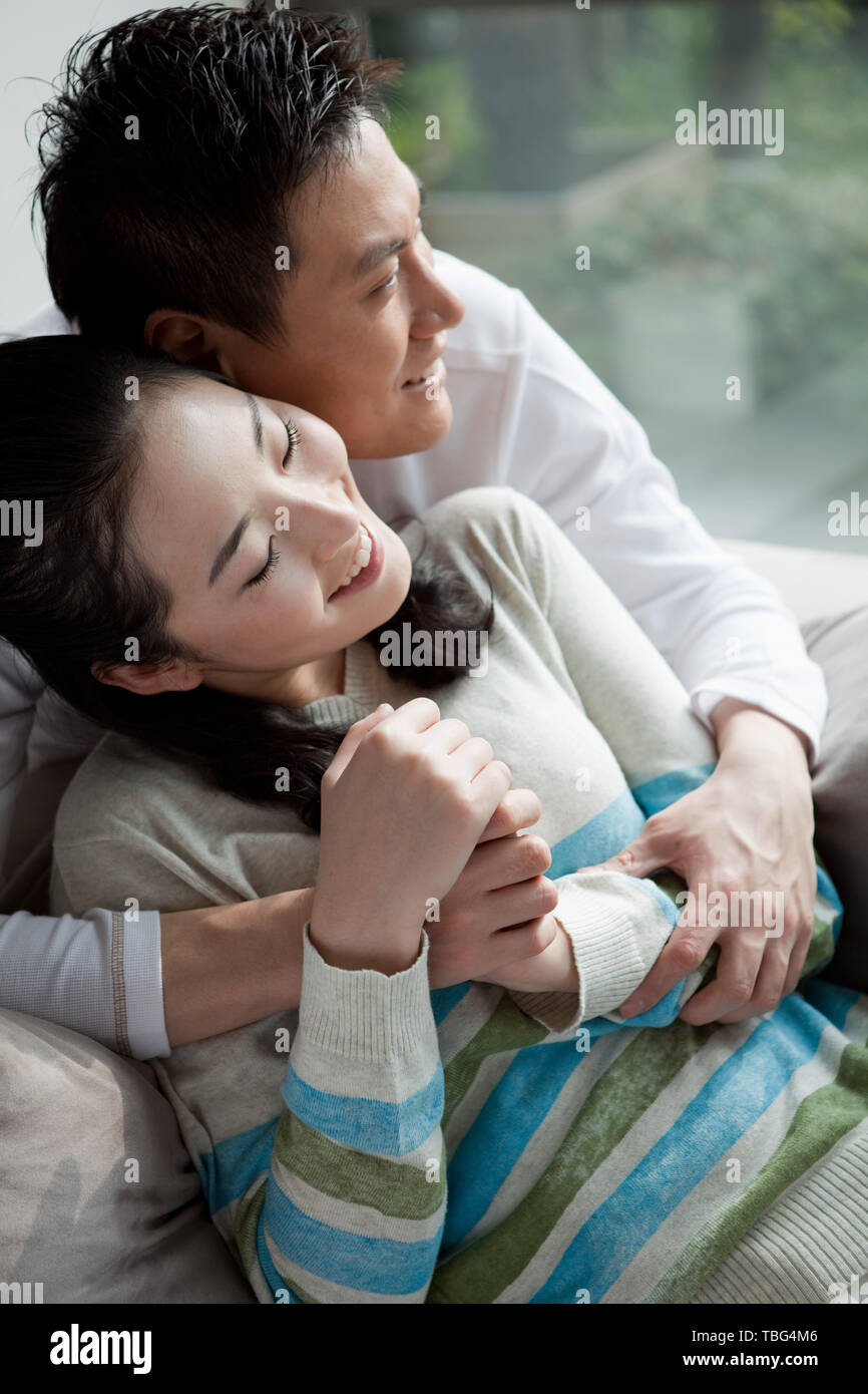 A close couple Stock Photo - Alamy
