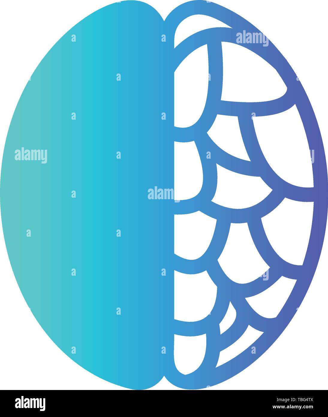 Brain icon vector - Intelligence sign Stock Vector Image & Art - Alamy