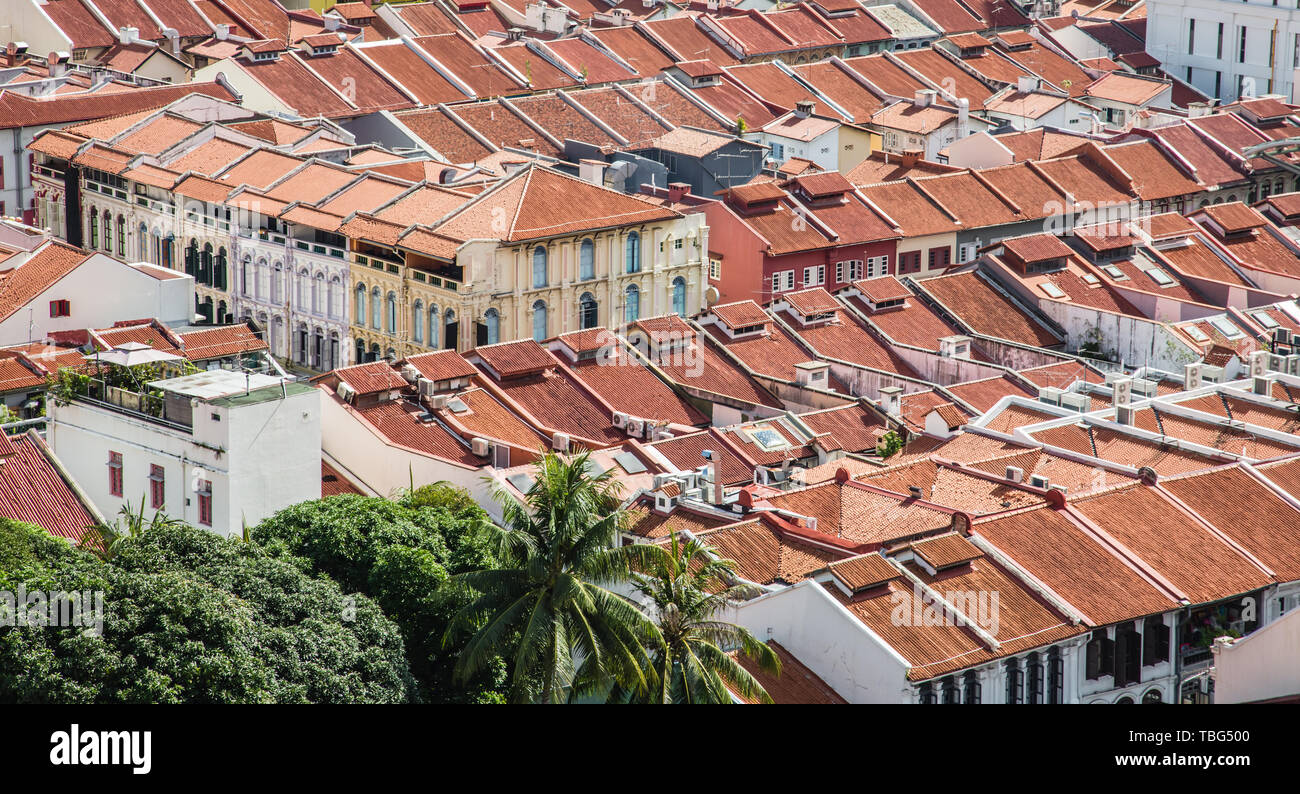 southeast Asia style shop house Stock Photo - Alamy