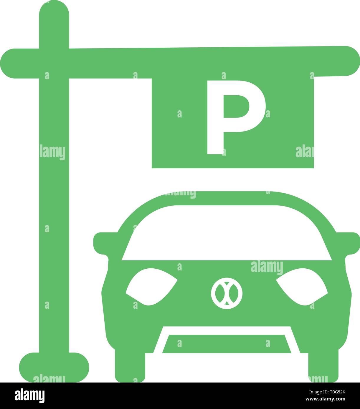 Car parking vector sign icon Stock Vector Image & Art - Alamy