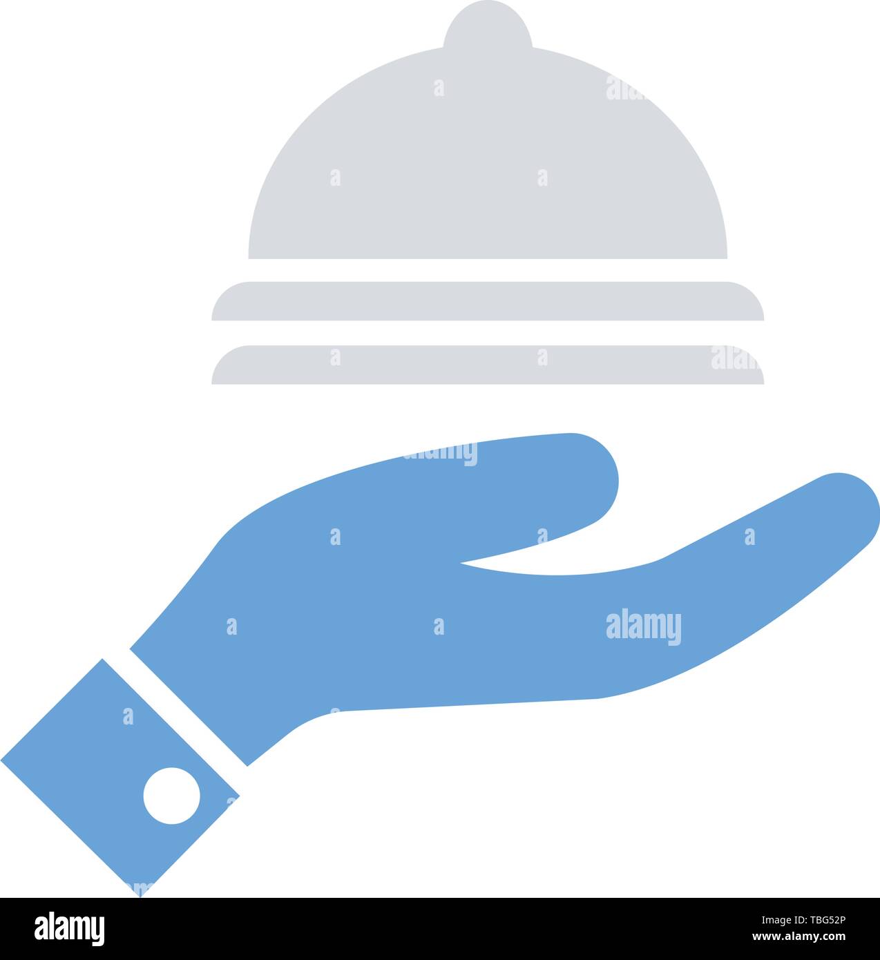 Serve food icon - vector Stock Vector Image & Art - Alamy