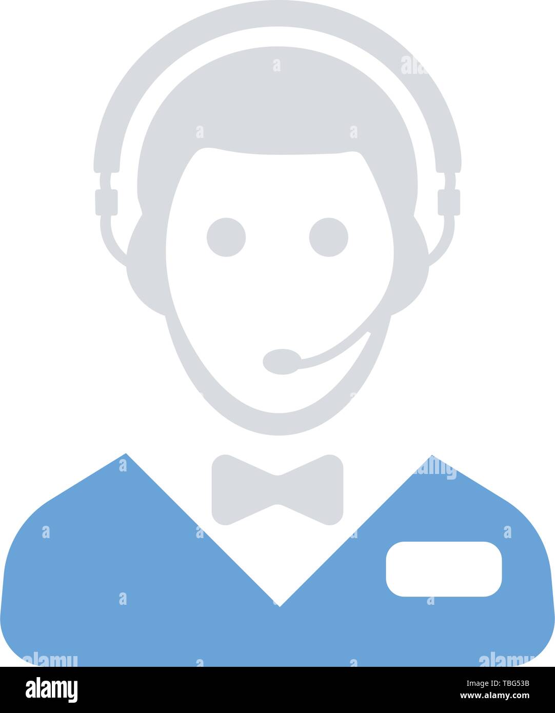 Support staff vector vectors hi-res stock photography and images - Alamy