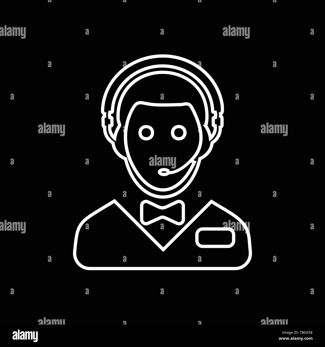 Support staff vector vectors Stock Vector Images - Alamy