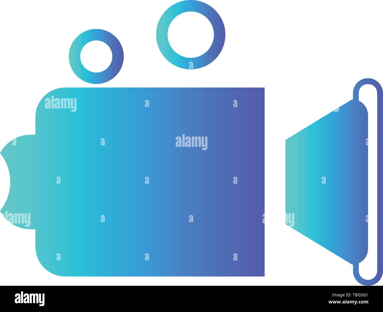 Video camera vector Stock Vector Images - Alamy