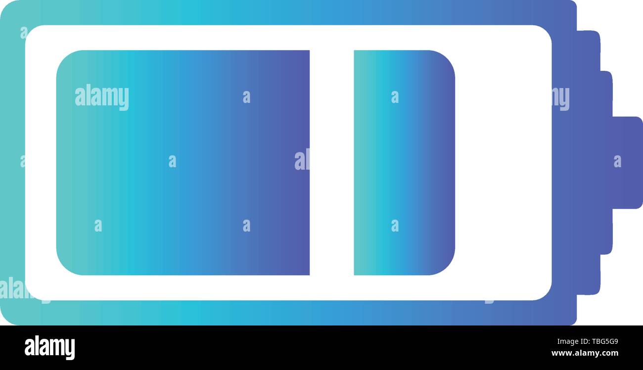 Battery icon vector - sign Stock Vector Image & Art - Alamy