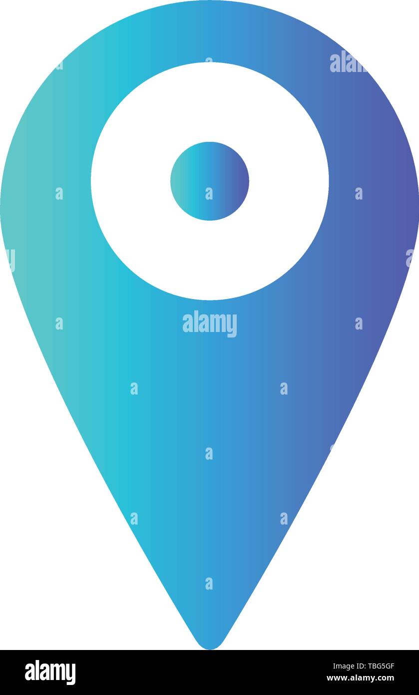 Location vector icon - Place symbol - GPS pictogram Stock Vector Image ...