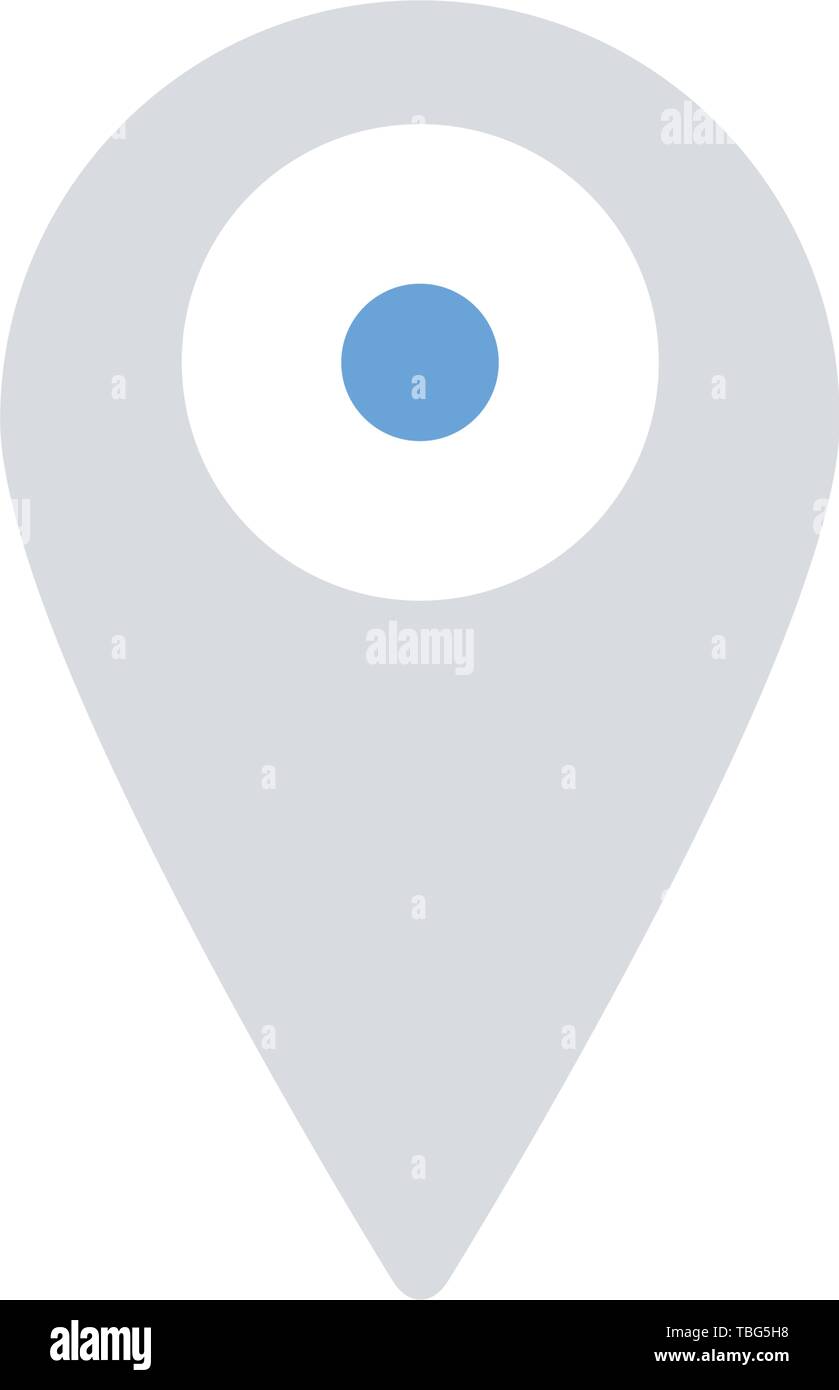 Location vector icon - Place symbol - GPS pictogram Stock Vector Image ...