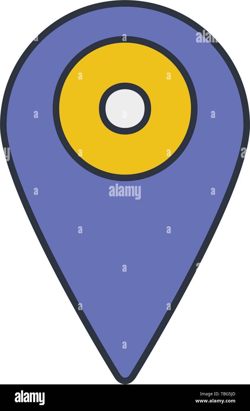 Location vector icon - Place symbol - GPS pictogram Stock Vector Image ... Location vector icon - Place symbol - GPS pictogram Stock Vector Image ...