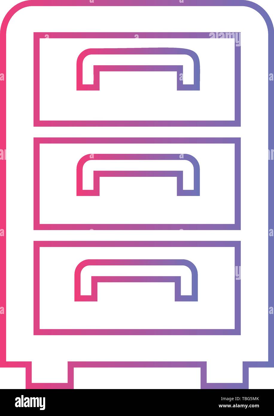 Drawer vector vectors hi-res stock photography and images - Alamy