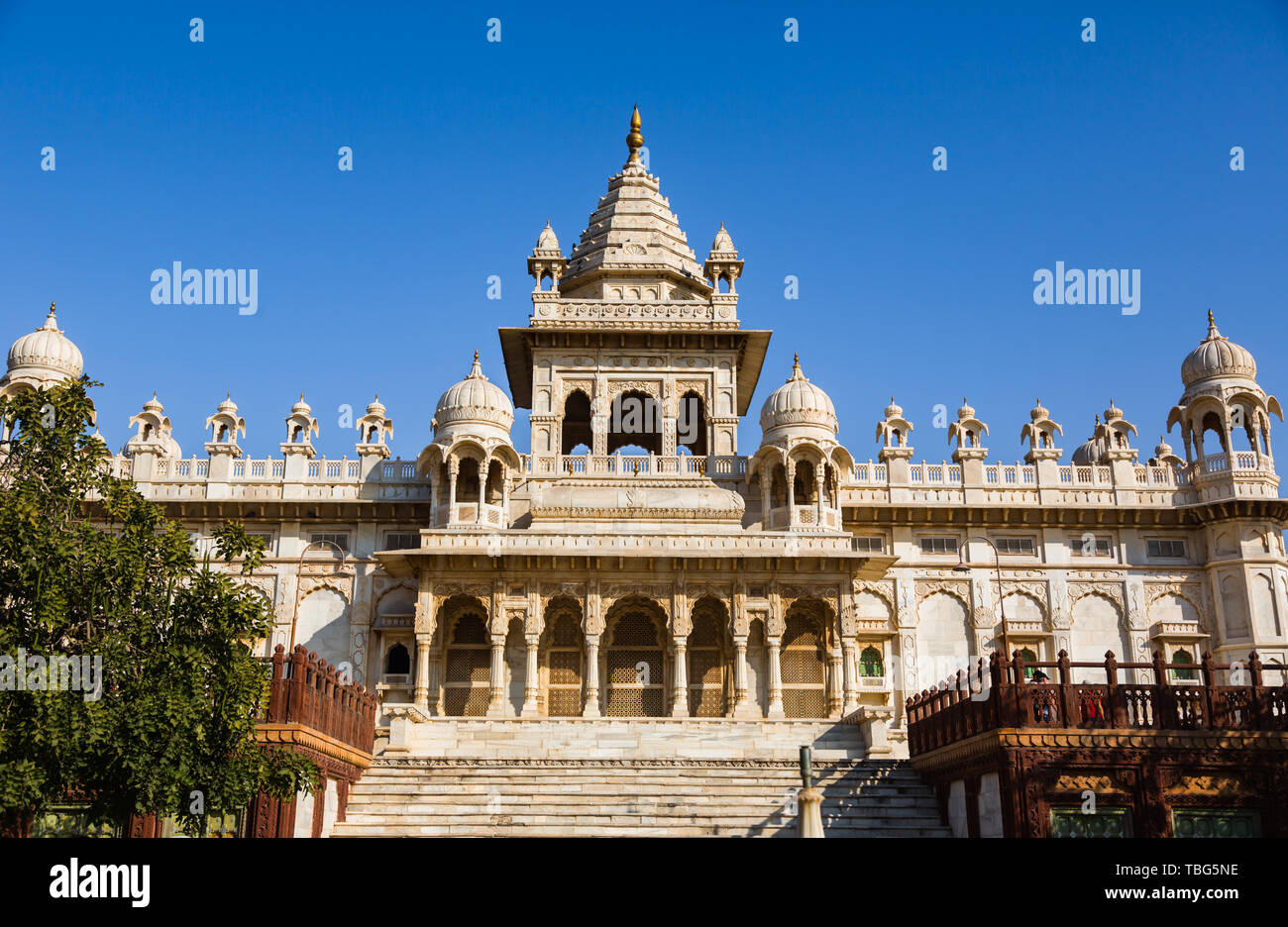 The Jaswant Thada India Stock Photo - Alamy