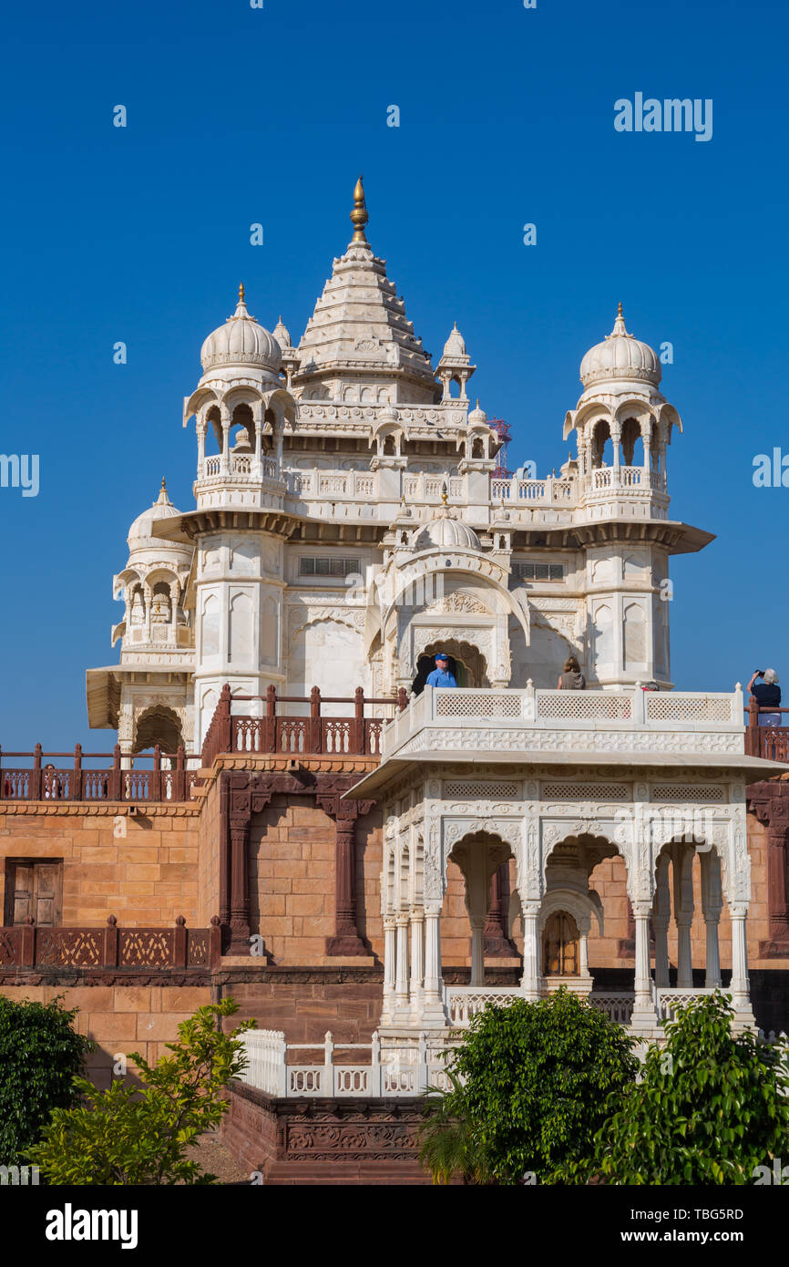 The Jaswant Thada India Stock Photo - Alamy