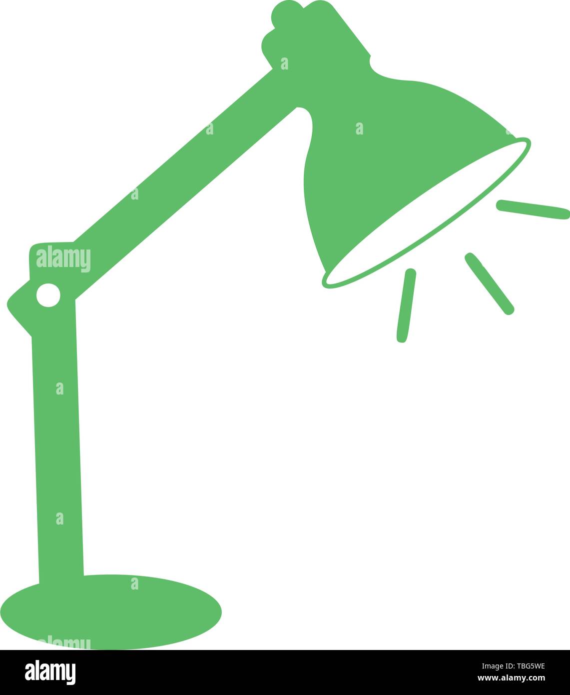 Lamp on sign Stock Vector Images - Alamy