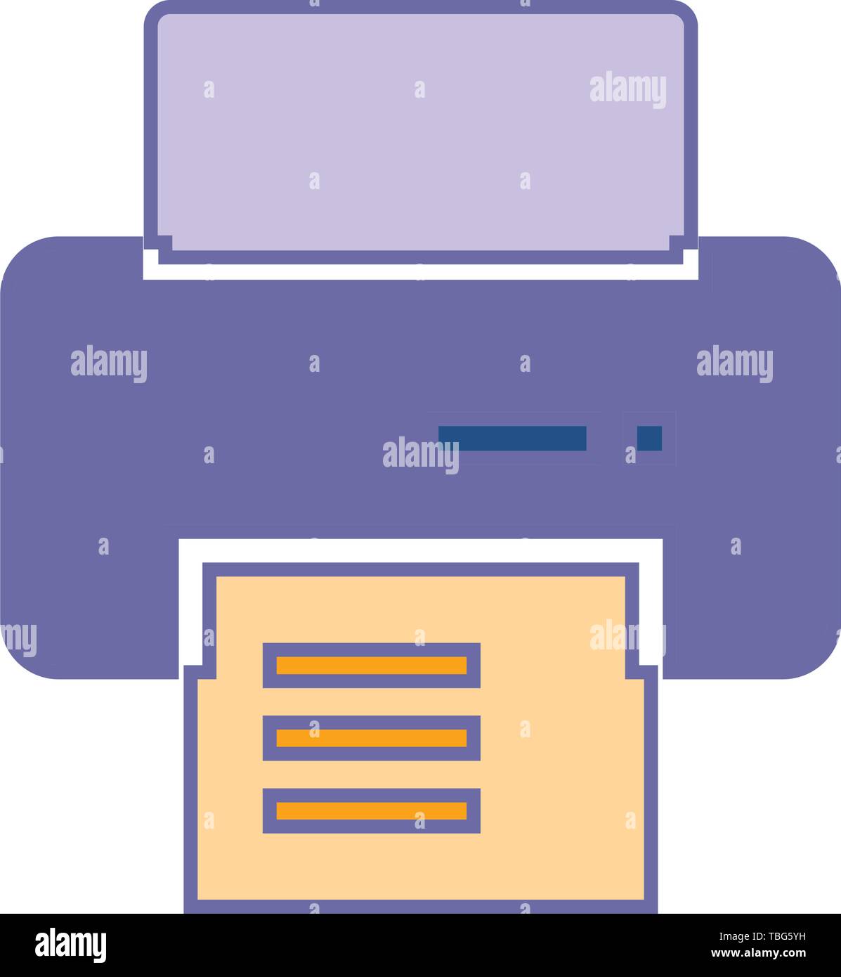 Office Printer icon vector - Printer sign Stock Vector Image & Art - Alamy